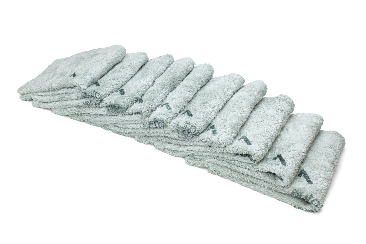 [Korean Quadrant Wipe] Plush Microfiber Coating Leveling Towel (16 in ...